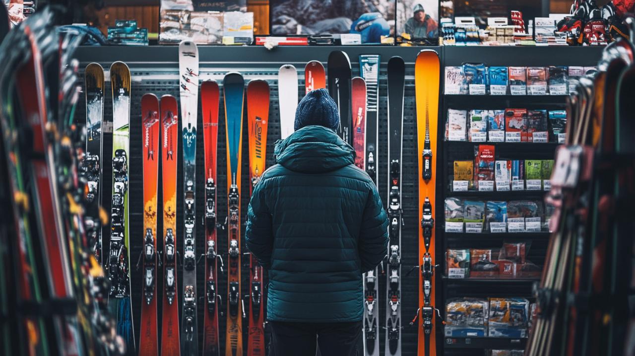 Quelle taille de skis choisir en fonction de la largeur au patin